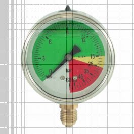 Manometro isometrico alla glicerina Articoli per l'agricoltura